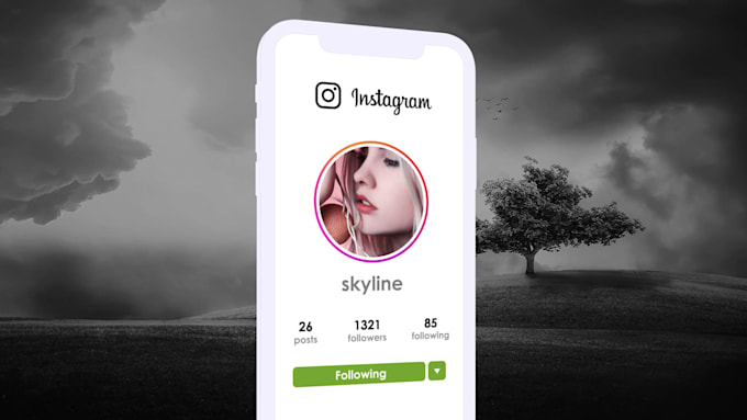 Create instagram popup animation by Skylinemotions | Fiverr