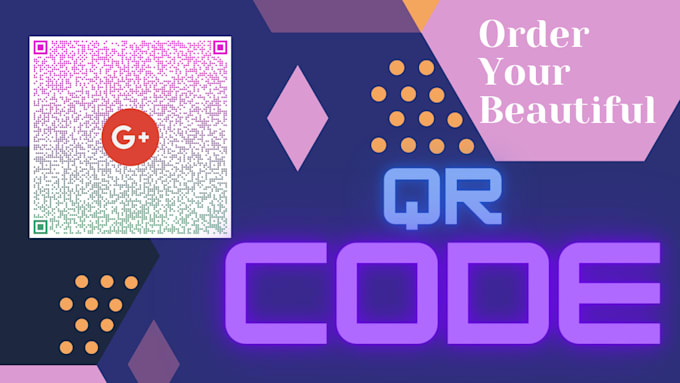 Create eye catching qr code for you by Aizawaqar | Fiverr