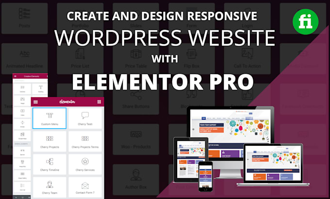 Design and develop a wordpress website with elementor pro by Mianawais9 ...