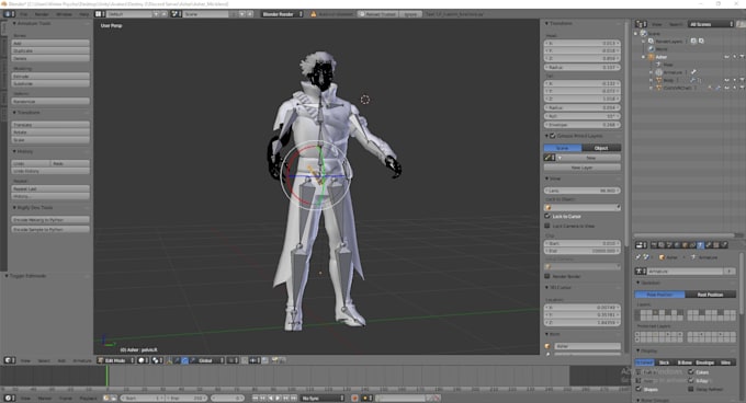 Convert your mmd model to fbx for vrchat and unity by Szczurek | Fiverr