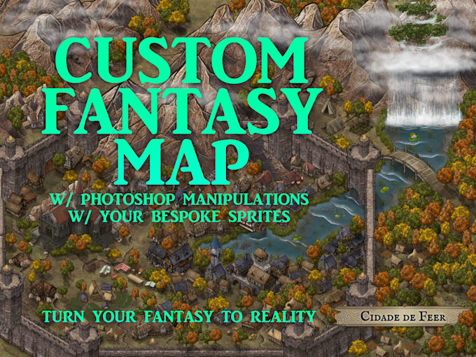 Create a fantasy map for dnd games or for any use you desire by ...