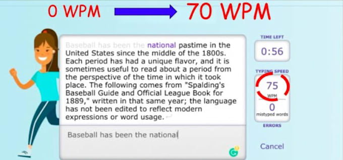Teach you how to type fast in a week by Mindplayz | Fiverr