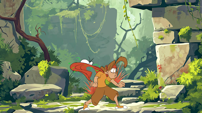 Animare animazioni di gioco 2d, animazione foglio sprite personaggio