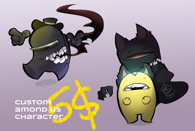 Make a custom among us character or art by Logos_gentlemen | Fiverr