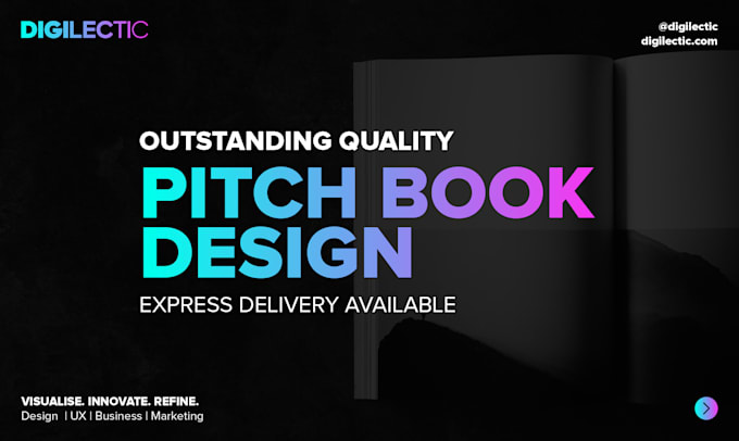 Create an outstanding pitch book design by Digilectic | Fiverr