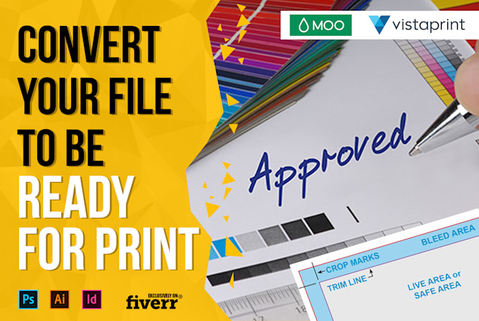 Convert your file to be ready for print, print ready file by Sachila89 ...