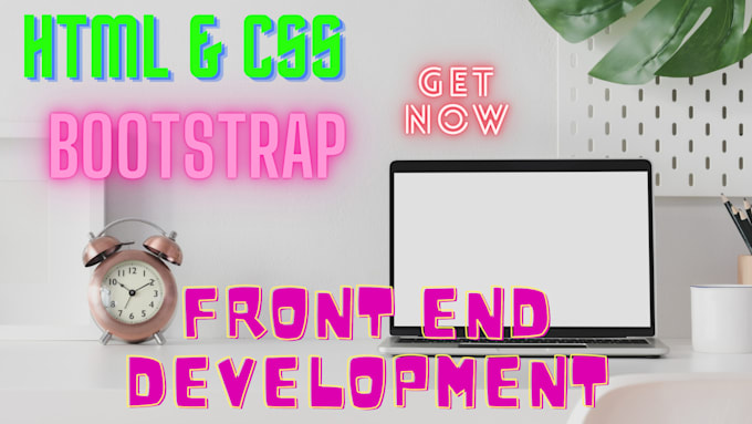Do front end web development using html, css, bootstrap by Udaygovind ...