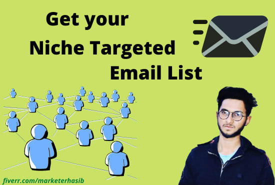 Collect your niche targeted email list by Marketerhasib | Fiverr