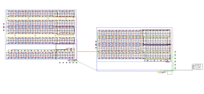 Design roof mounted or ground mounted solar 2d drawings in autocad by ...