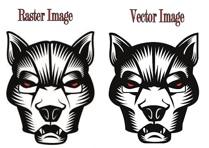 Convert raster image, logo, sketch to vector professionally by ...