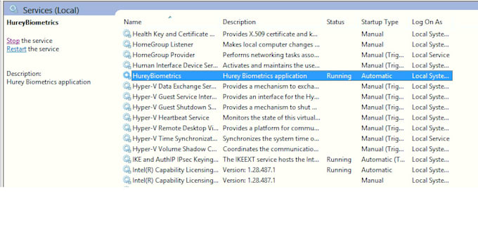 Create a biometrics windows app service by Carlomontemayor | Fiverr