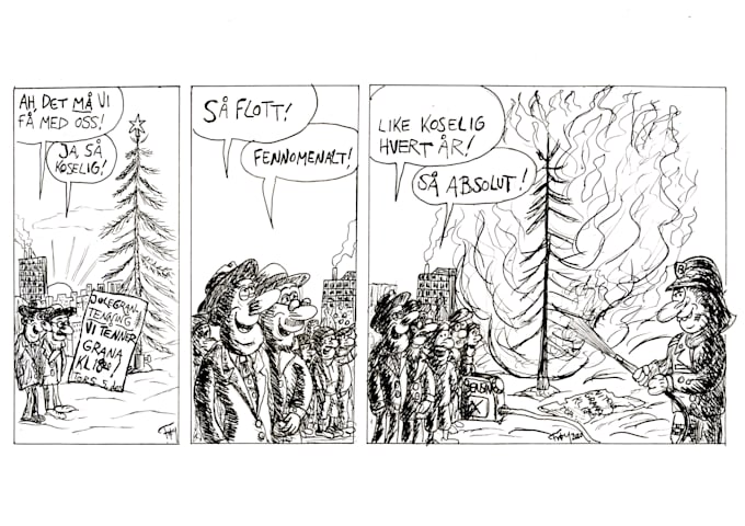 Draw you hand drawn comics in my own style by Jonatanfryhaugs | Fiverr