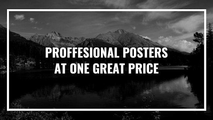Design an amazing digital poster for you by Michaelkartsev | Fiverr