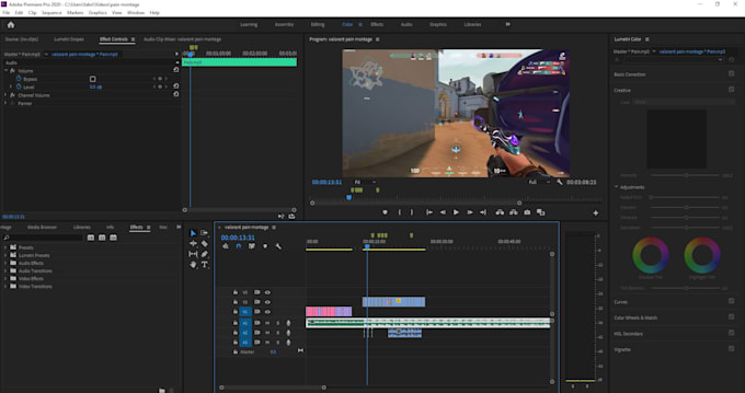 Edit a unique valorant intro or montage with stunning 3d text by ...