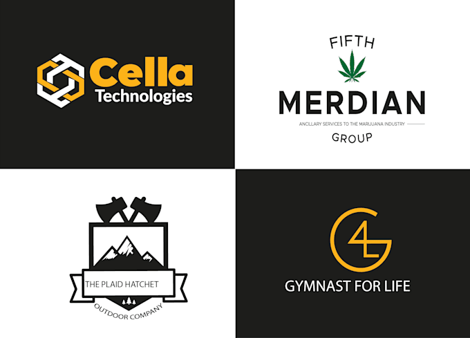 Design clean and modern logo by Design_by_iqra | Fiverr