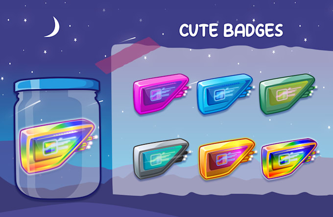 Create awesome pokemon sub badge for you by Magica_ | Fiverr