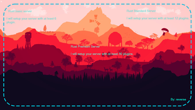 Make your rust server the way you want by Reverse115 | Fiverr