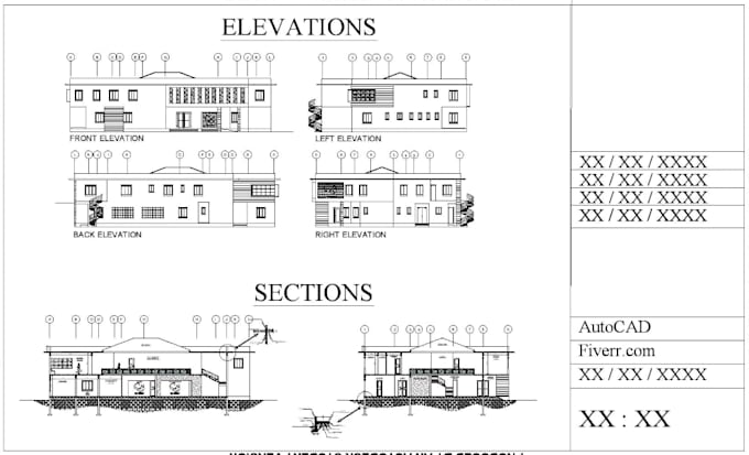 Draw, redraw any types of 2d plans using autocad by Lovelyarchi | Fiverr