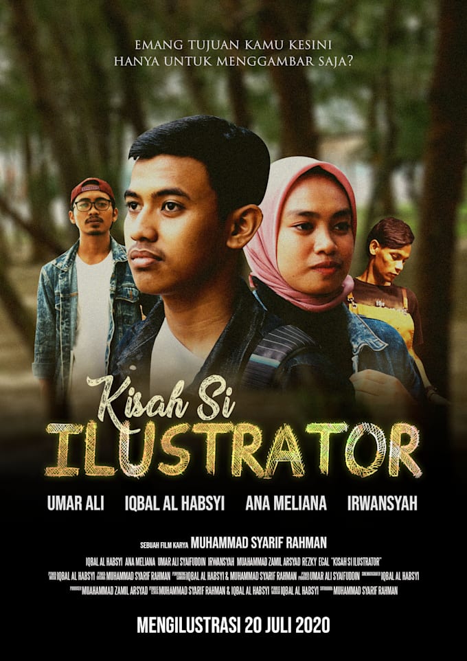 Create and designing a pro movie poster for your production by ...