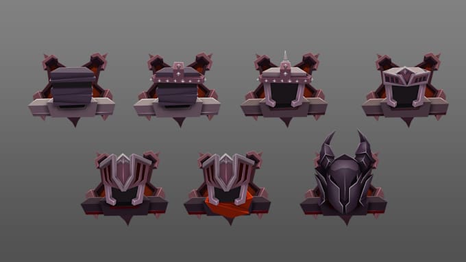 Create 3 rank icons for your minecraft server by Fiftywalrus | Fiverr