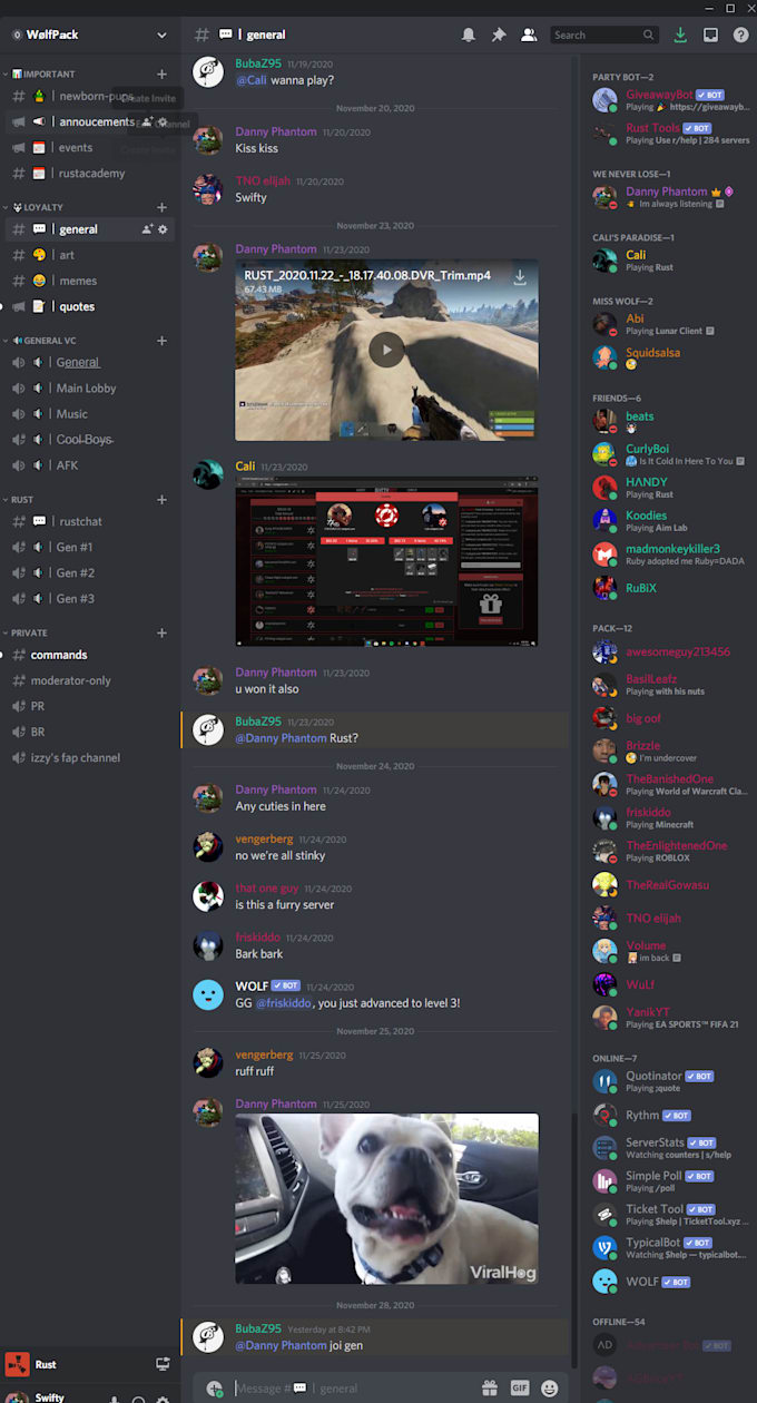 Make a highly advance discord server for you by Therealswiftmod | Fiverr