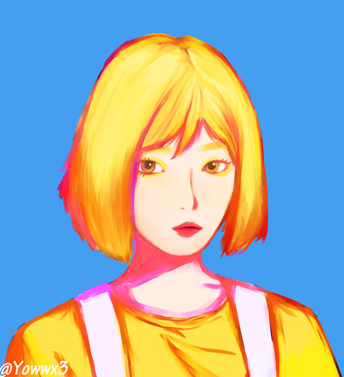 Draw custom pfp in 1 layer for you by Yowwx3 | Fiverr