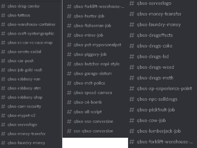 Fivem qbus script custom creation qbus server by Codercfiv | Fiverr