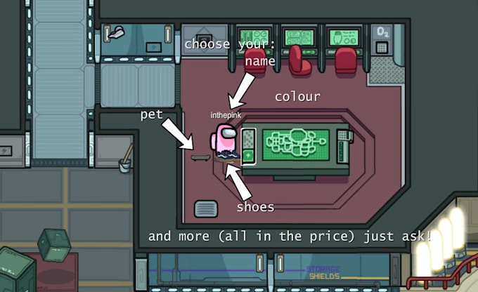 Create 3 custom among us characters by Playjayrism | Fiverr