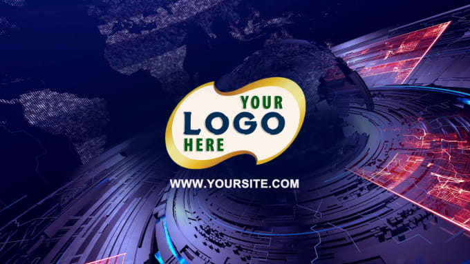 Make news broadcast logo reveal video intro animation by Prespana | Fiverr