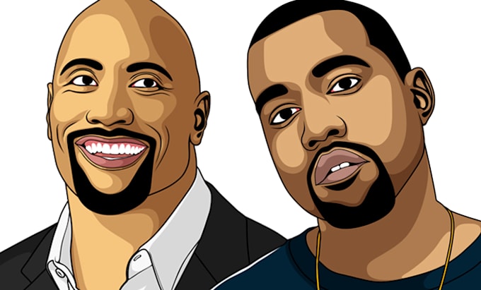 Draw amazing cartoon portrait for your photo by Mdpcartoon | Fiverr