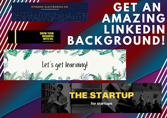 Design an amazing background for your linkedin by Jeettotla | Fiverr