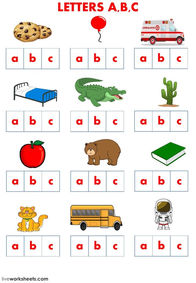 Create custom worksheets for kindergarten and preschool by ...