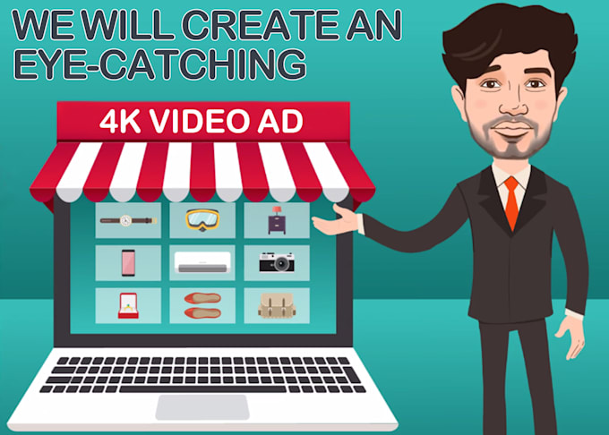 Create an outstanding 4k video ads for your business by Techtima | Fiverr