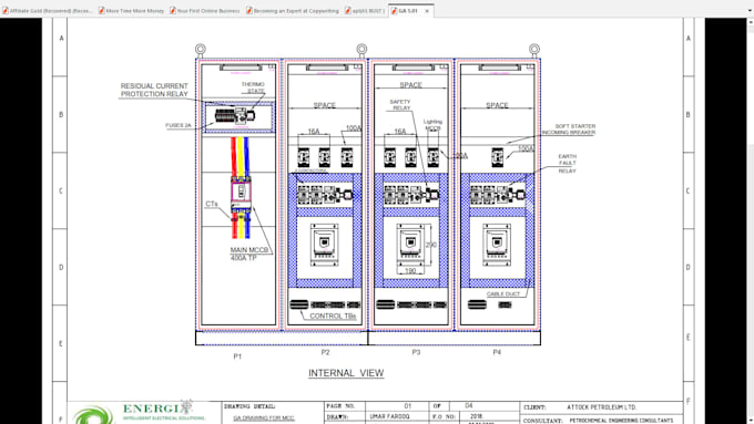 Draw your 2d autocad drawing, like electrical, layout, elevation, etc ...