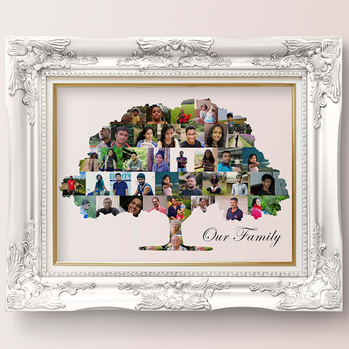 Design an outstanding family tree, poster for gift by Mischiefee | Fiverr