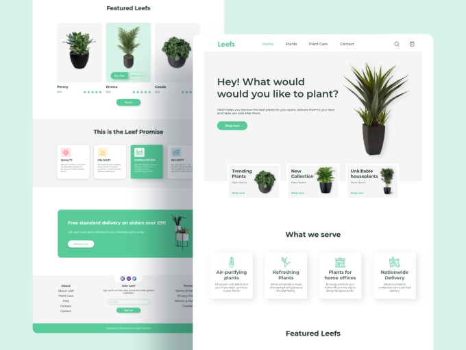 Do modern web ui ux design by Uix_sithirami | Fiverr