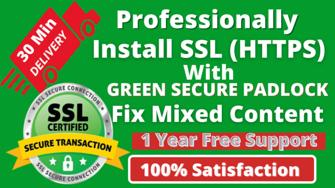 Give you free 2 year premium ssl for your website or webserver by Brilliantvps | Fiverr