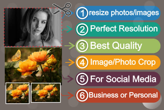 Image resize and crop photo, web optimize by Faiz_iqbal313 | Fiverr