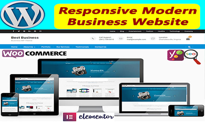 Build responsive wordpress ecommerce website using woocommerce online store by Mdkhalecuzzaman ...