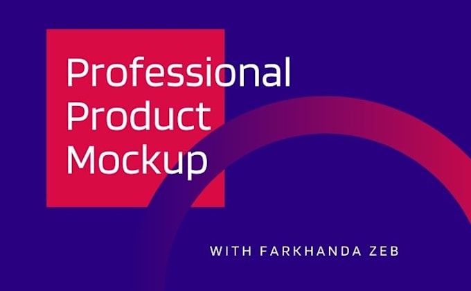Create a unique and professional mockup by Farkhanda_414 | Fiverr