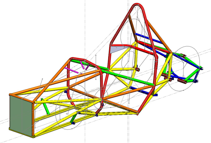 Design and manufacture formula student chassis by C_paul09 | Fiverr