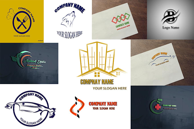 Design professional eye catching business logo by Ashcadon | Fiverr