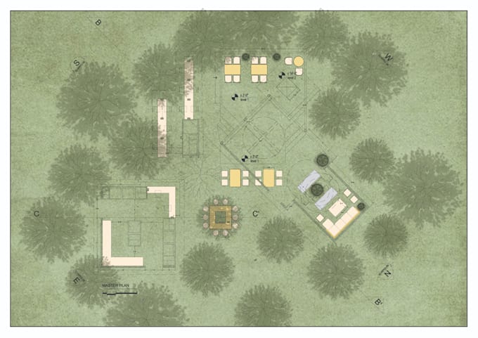 Render your plan, section, and master plans with details by ...