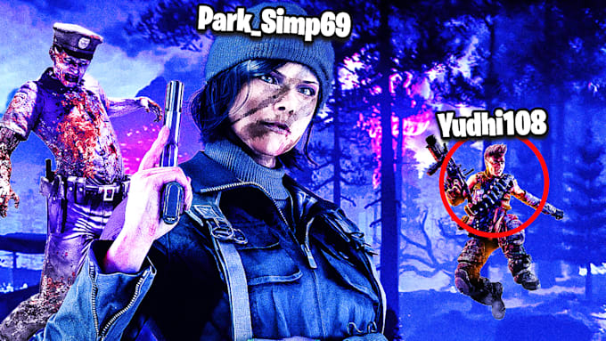 Make you the best call of duty zombies thumbnail by Jackthumbnails | Fiverr