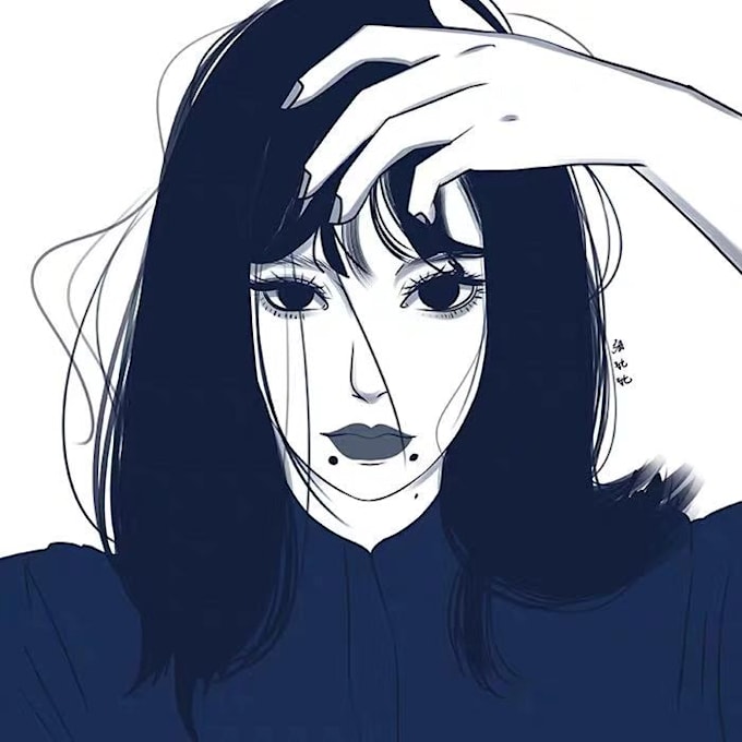 Hand drawn cartoon portrait tailor made by Fffiona0o | Fiverr