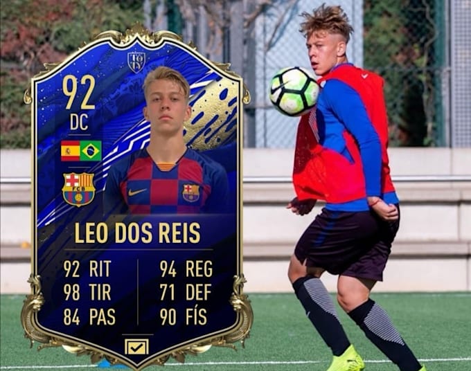 Make a professional fifa card design by Fifacards | Fiverr