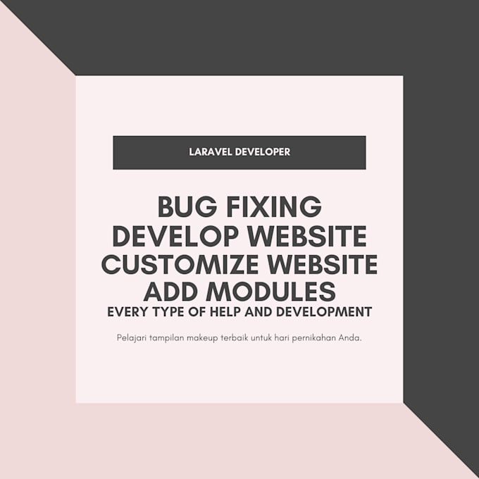 Develop And Design A Web Application With Laravel By Arifindev Fiverr