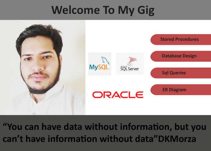 Create Ms Sql Oracle Mysql Database Projects And Write Procedures And Queries By Faizanmirza27