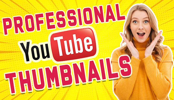 Design professional best youtube thumbnails with a profile picture by ...