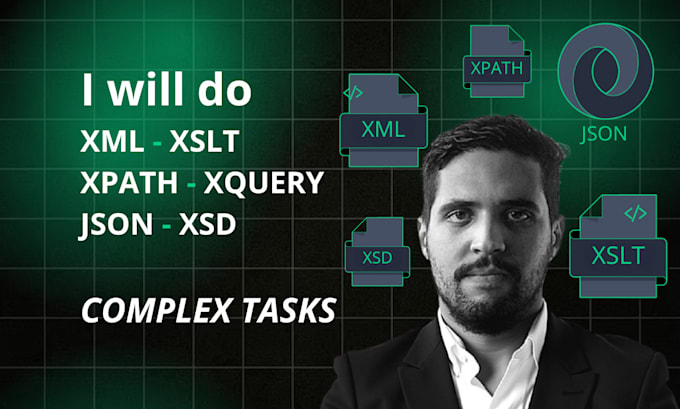 Do Xml Xsl Xsd Xslt Html Pdf Xpath Xquery Json Project By Teamimad Fiverr
